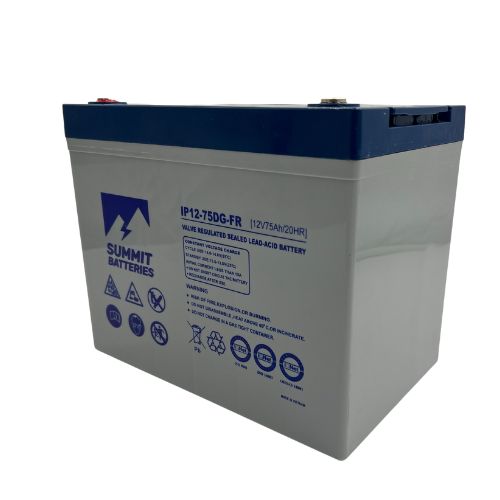 12V 75AH SUMMIT GEL DEEP CYCLE BATTERY – Perth Mobility Scooters