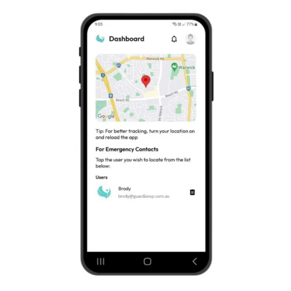 Guardian Trace - Personal Safety Alarm – Perth Mobility Scooters